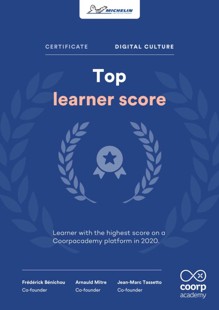 The Coorpacademy 2020 Awards recognise the outstanding initiatives and ...