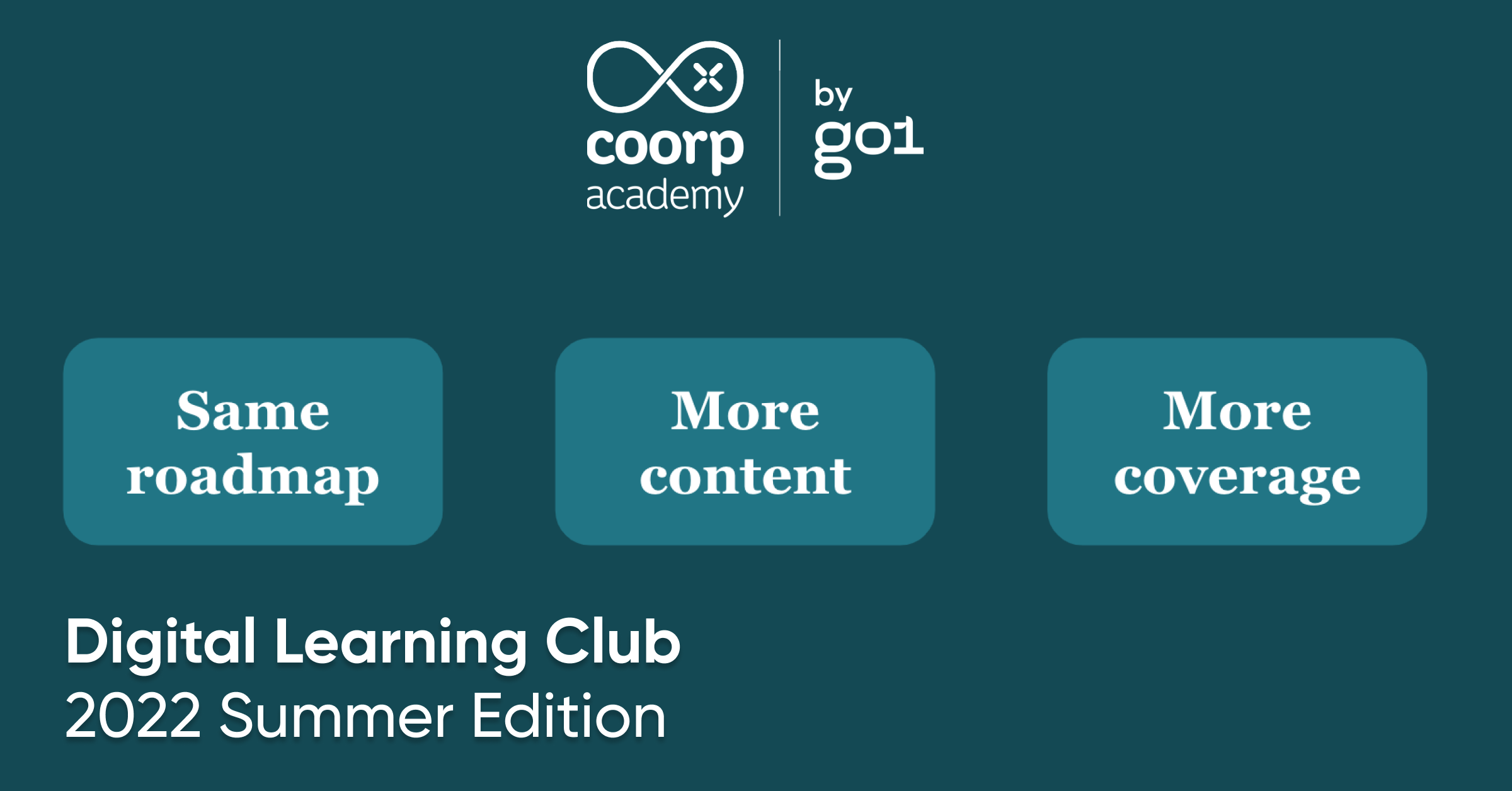 Digital Learning Club - Learn more about the Go1 catalog - Coorpacademy's Blog