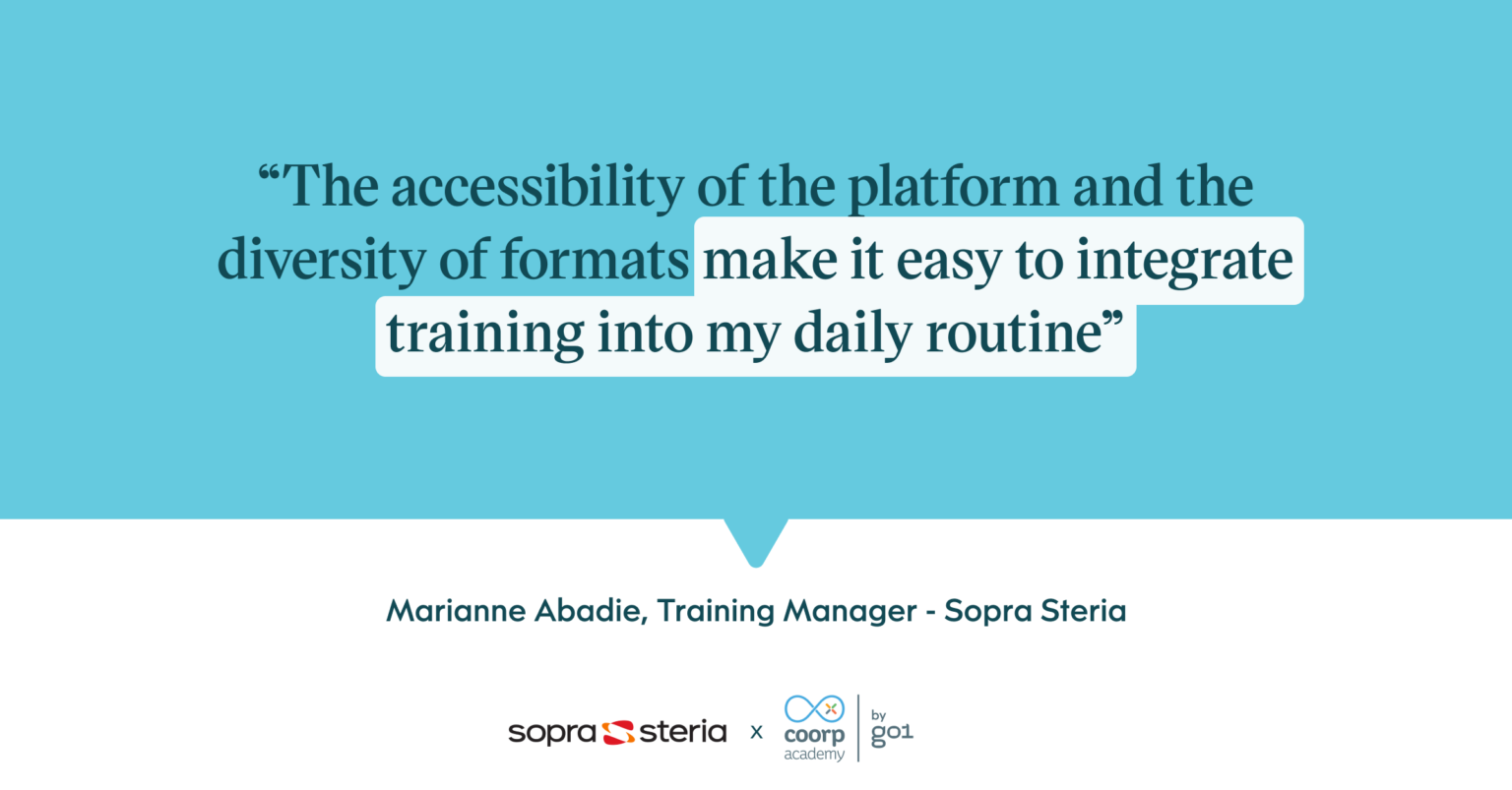 How Sopra Steria became a learning organization - Discover our interview! - Coorpacademy's Blog